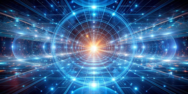 Fractal Patterns of Light and Energy Glow in a Cyberspace Realm a ...