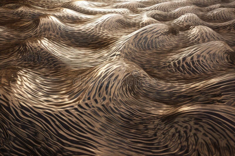 Fractal Patterns on the Surface of a River, with Ripples and Currents ...