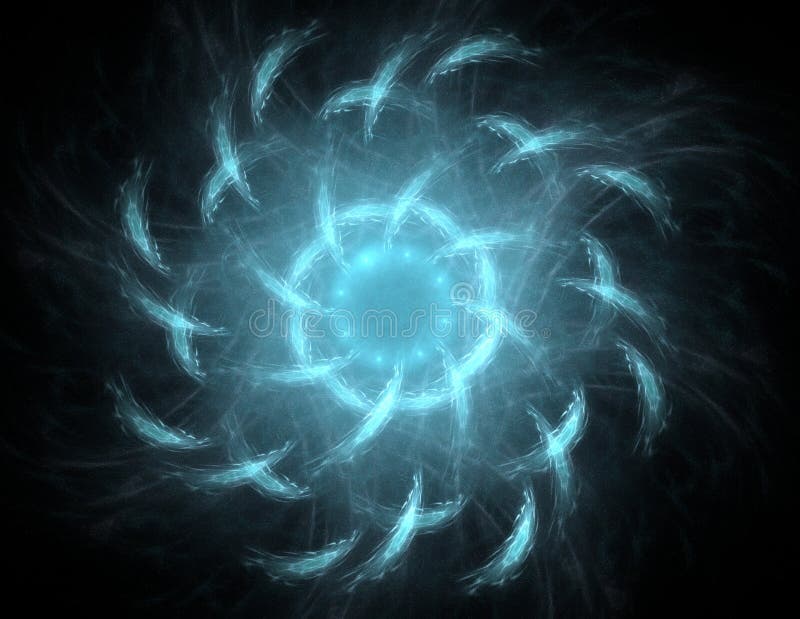 Fractal Radial Pattern on the Subject of Science, Technology and Design ...