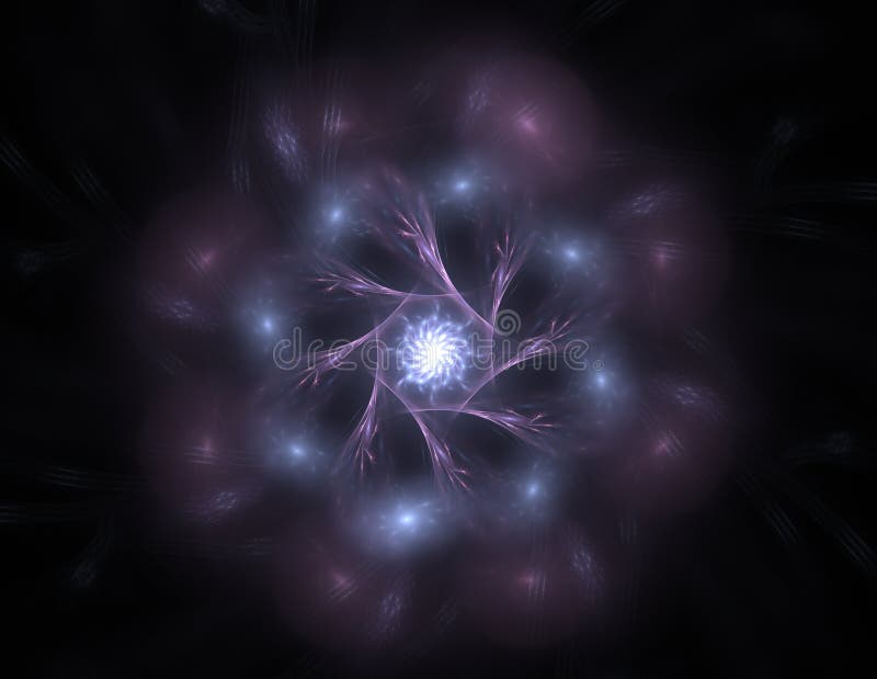 Fractal Radial Pattern on the Subject of Science, Technology and Design ...