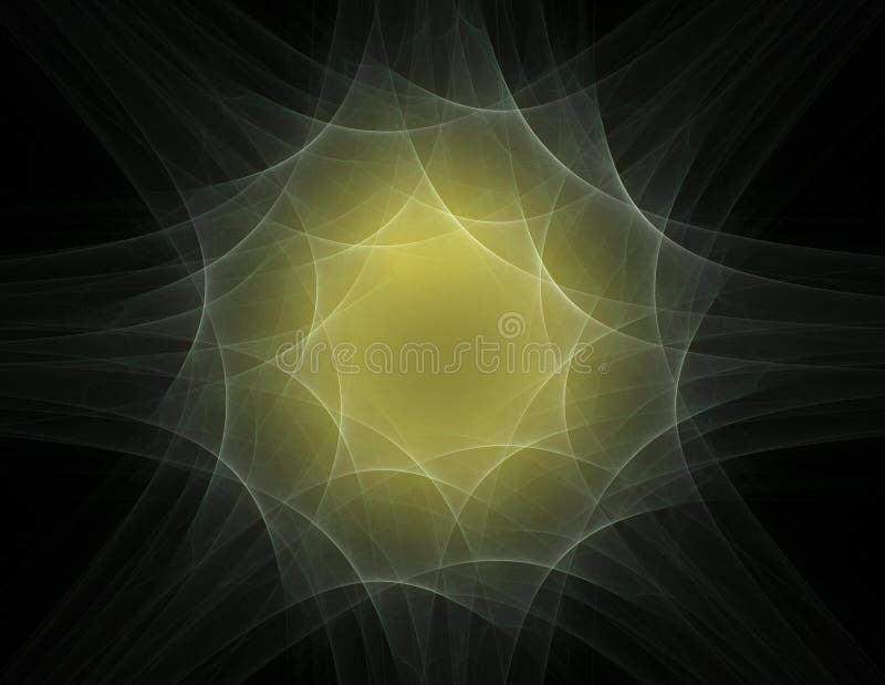 Fractal Radial Pattern on the Subject of Science, Technology and Design ...
