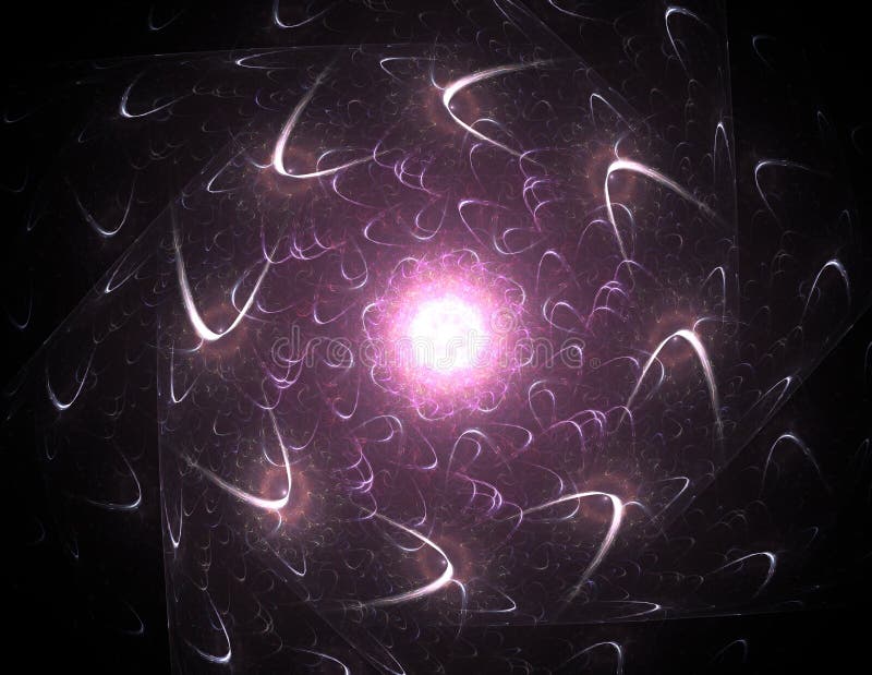 Fractal Radial Pattern on the Subject of Science, Technology and Design ...