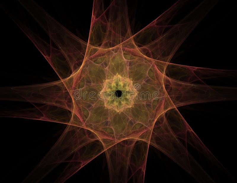Fractal Radial Pattern on the Subject of Science, Technology and Design ...