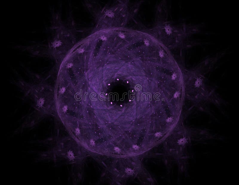 Fractal Radial Pattern on the Subject of Science, Technology and Design ...