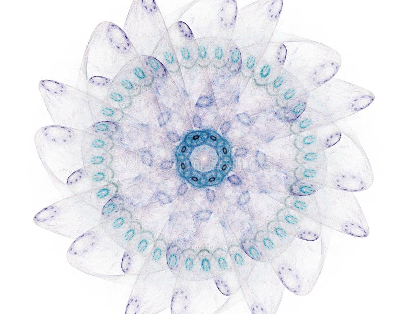 Fractal Radial Pattern on the Subject of Science, Technology and Design ...