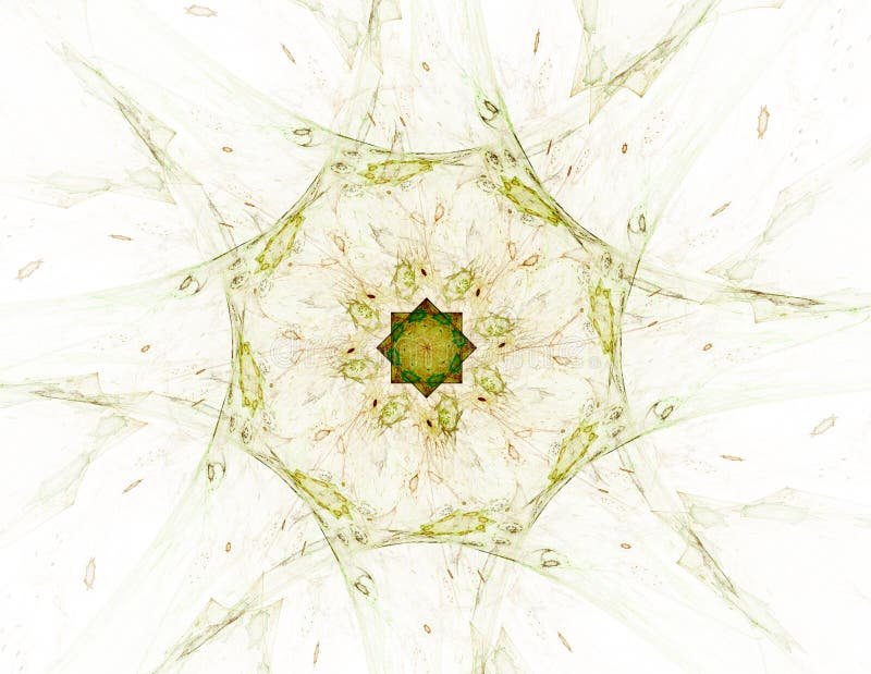 Fractal Radial Pattern on the Subject of Science, Technology and Design ...