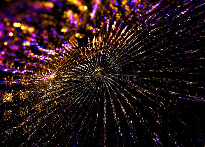 Fractal Shining Whirl Background Stock Illustration - Illustration of ...