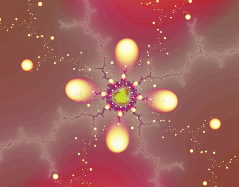 Mysteries of the Universe Fractal Stock Illustration - Illustration of ...