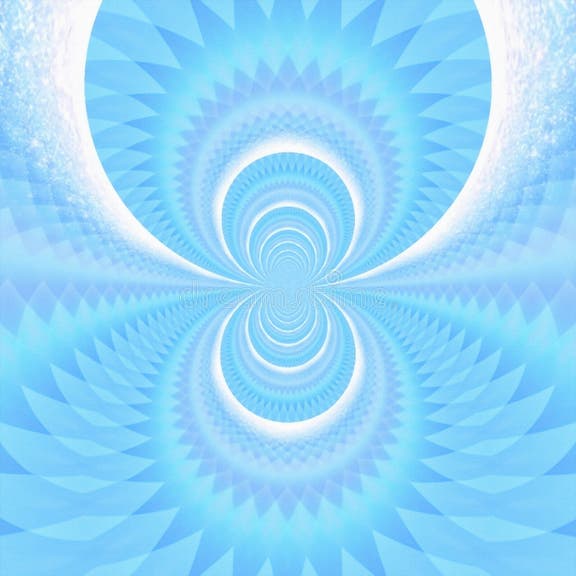 Fractal in soft colors stock illustration. Illustration of decorative ...