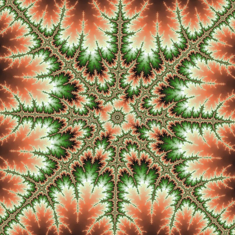 Fractal Star, Effect Fire in the Forest Stock Illustration ... Fractal Star, Effect Fire in the Forest Stock Illustration ...