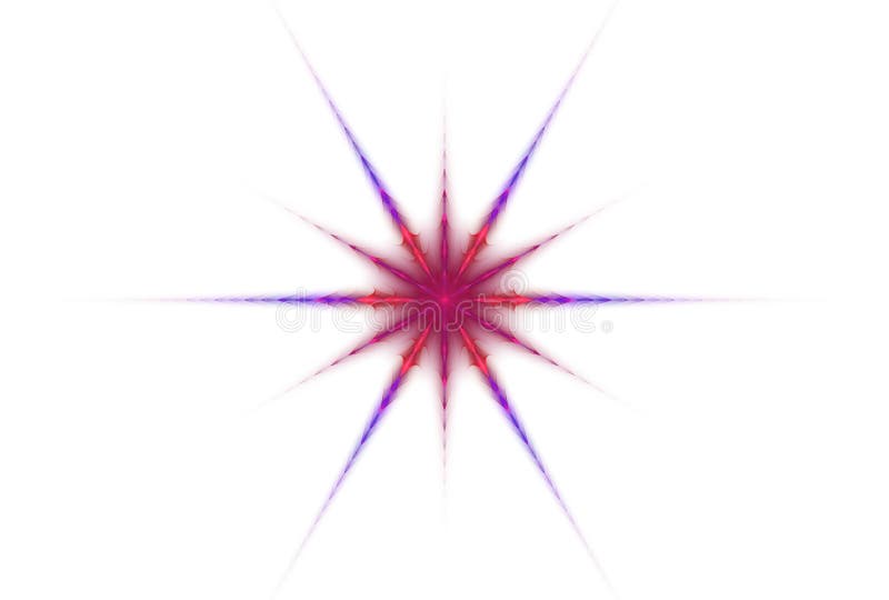 Fractal star fantasy stock illustration. Illustration of creative ...