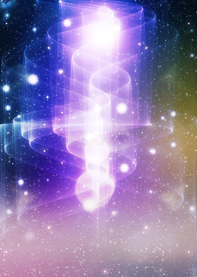 Fractal starry space stock illustration. Illustration of star - 161050866