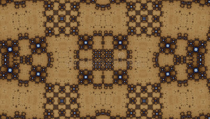 Fractal Symmetry Pattern (Julia Set) Stock Image - Image of green ...