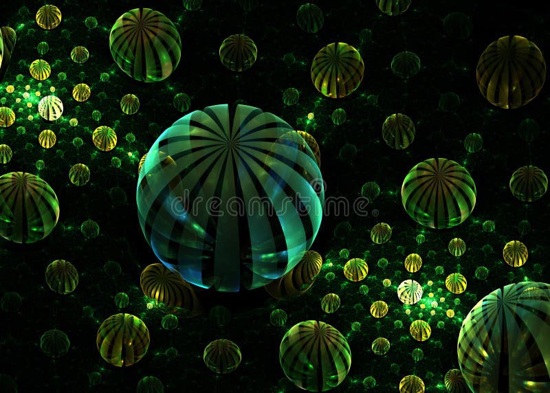 Fractal Transparent Tabby Sphere Background - Fractal Art Stock ...