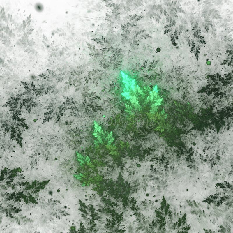 Fractal Tree and Book Logo stock vector. Illustration of fractal ...