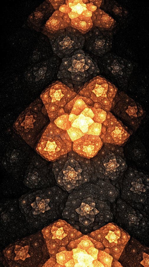 Fractal Triangles Form a Mesmerizing Pattern of Eyes in ...