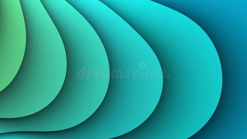 Fractal Waves Abstract Loopable Background 4K Stock Video - Video of ...