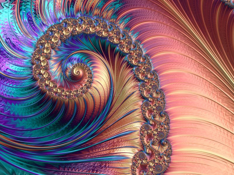 Fractals stock illustration. Illustration of fractals - 270101190