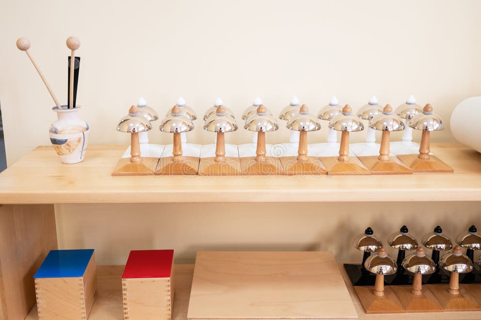 Fraction Learning Tools with Red Circle Segments Stock Photo - Image of ...