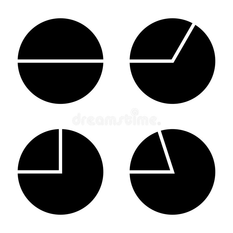 Fraction Math Icon Illustration Design Stock Illustration ...