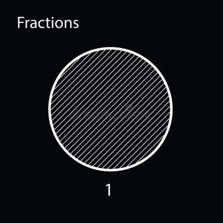 One Third Fraction Stock Illustrations – 115 One Third Fraction Stock ...