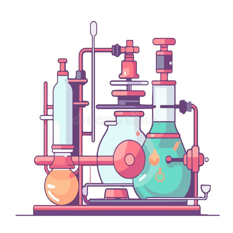 Fractional Distillation Laboratory Set Up Separation of Homogeneous ...