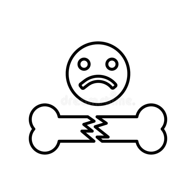 Broken Bone Icon Editable Stock Illustrations – 209 Broken Bone Icon ...