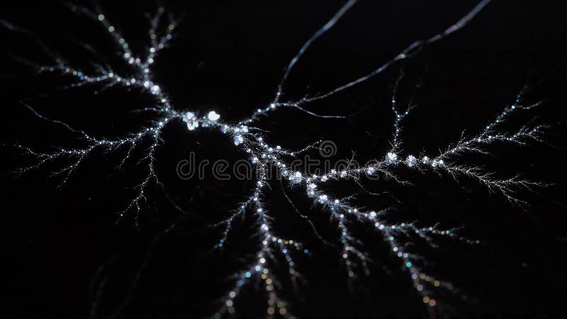 Fracture Guided Crystal Growth Stock Video - Video of macro, crystal ...