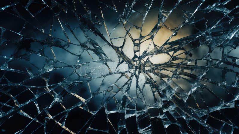 Fracture Lime Green Abstract Stock Illustration - Illustration of light ...