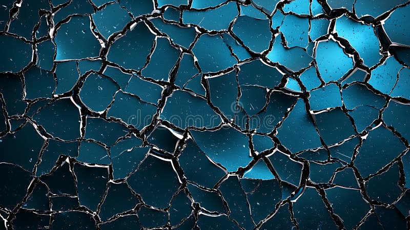 Fracture Patterns in Composite Materials Under Stress Stock ...