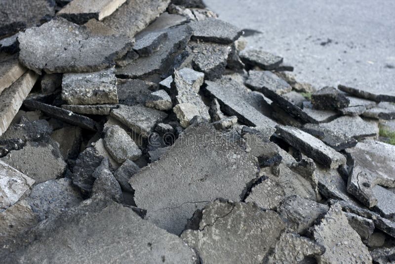 Fractured concrete surface stock image. Image of floor - 21705505