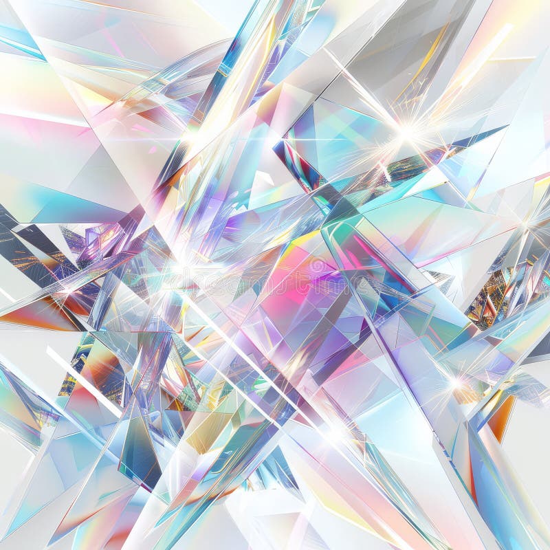 Fractured Crystals Diffract Light into a Mesmerizing Color Spectrum ...