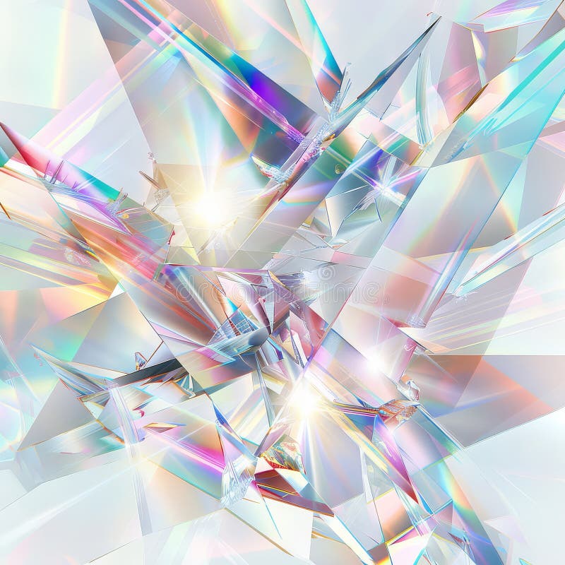 Fractured Crystals Diffract Light into a Mesmerizing Spectrum of Colors ...