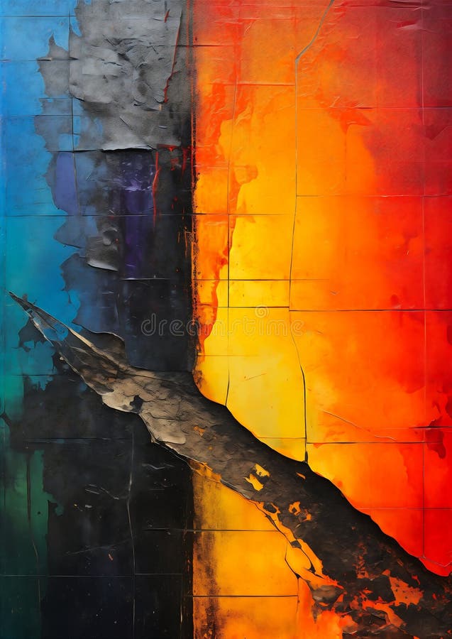 Fractured Nature: a Collage of Molten Plastic, Torn Paper, and G Stock ... Fractured Nature: a Collage of Molten Plastic, Torn Paper, and G Stock ...