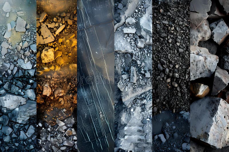 Fractured Stone Surfaces: a Visual Exploration of Diverse Textures and ...