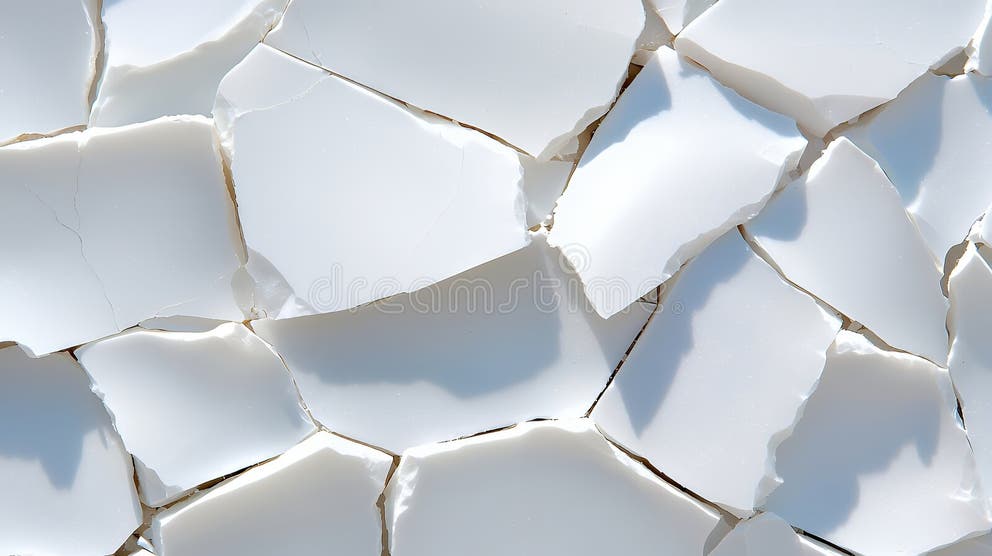 Fractured White Material Texture Pattern Stock Illustration ...