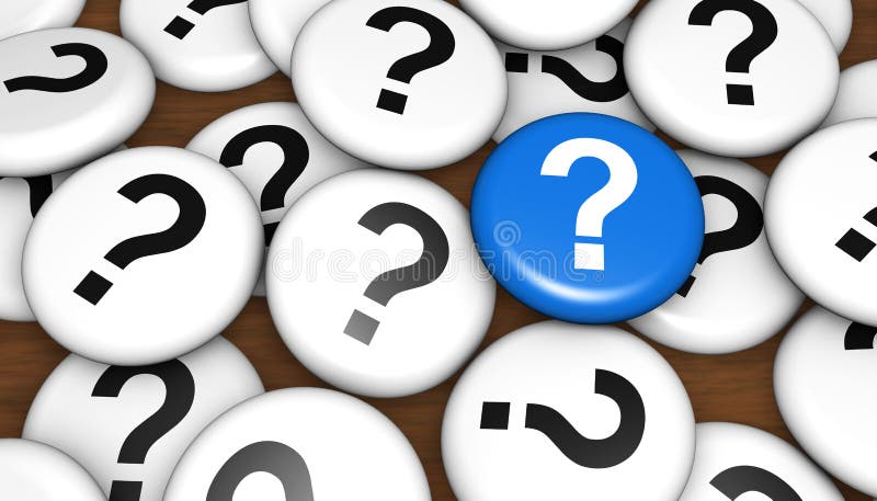 Frage Mark Faq Questions Concept Stock Abbildung - Illustration von ...