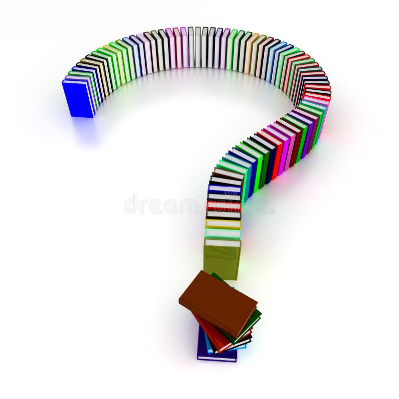 Bunte Fragezeichen stockbild. Bild von informationen - 30493371