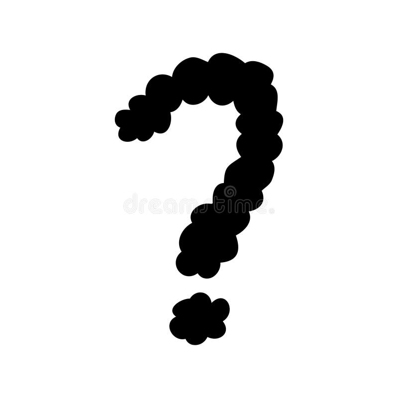 Fragezeichen. Handzettel. Vektor, Der Das Faq Symbol Vektor Abbildung ...