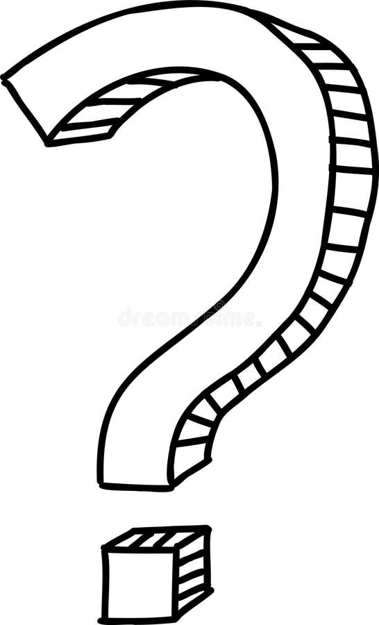 Fragezeichen. Handzettel. Vektor, Der Das Faq Symbol Vektor Abbildung ...
