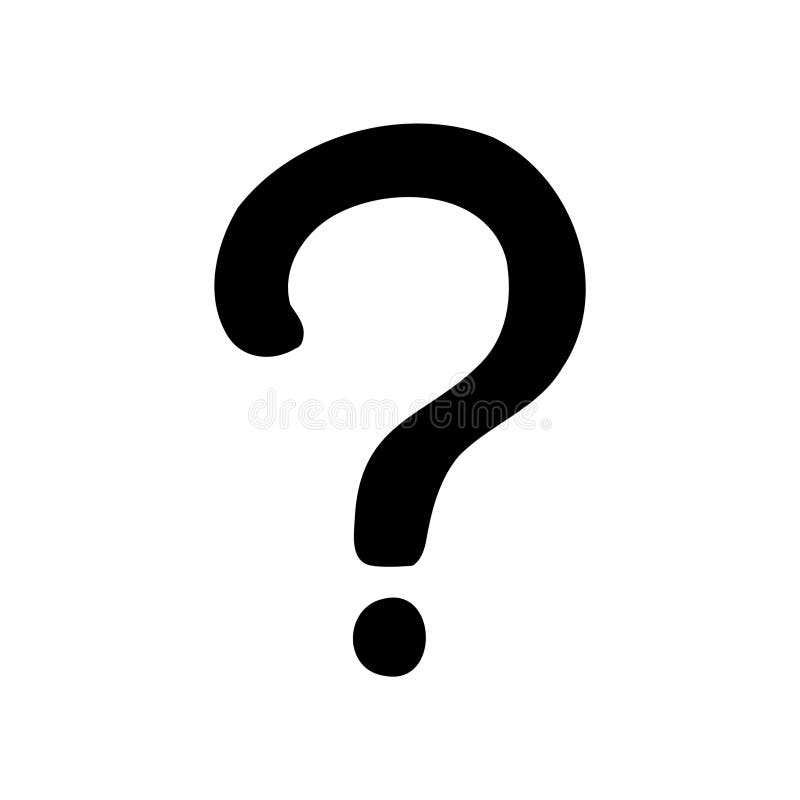 Fragezeichen. Handzettel. Vektor, Der Das Faq Symbol Vektor Abbildung ...