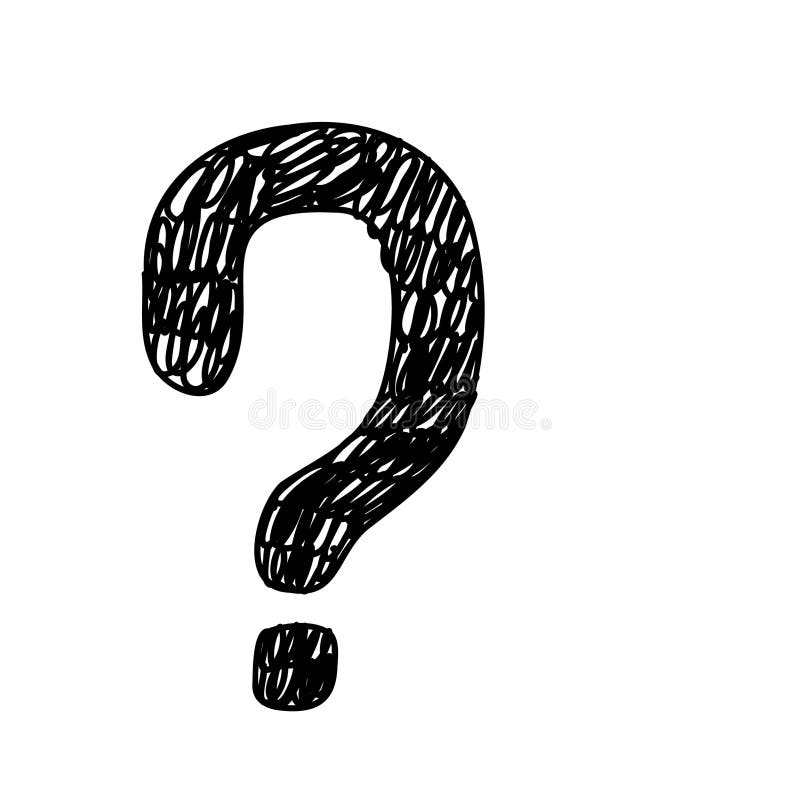 Fragezeichen. Handzettel. Vektor, Der Das Faq Symbol Vektor Abbildung ...