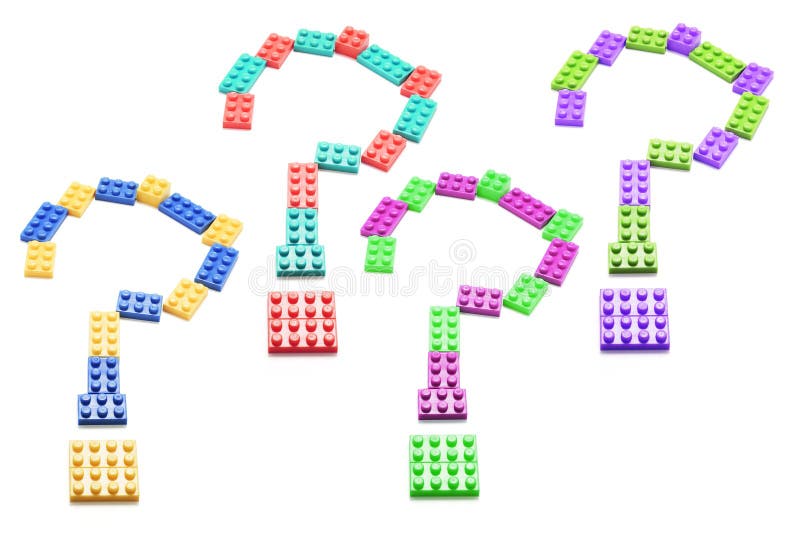 Fragezeichen-Symbole stockbild. Bild von kreativität - 10100015