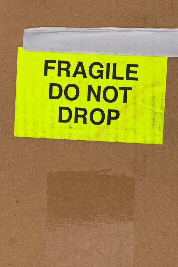Fragile stock photo. Image of fragile, icon, warning - 15490440