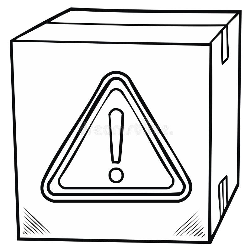 A Fragile Box with an Exclamation Mark, Handle with Care ...