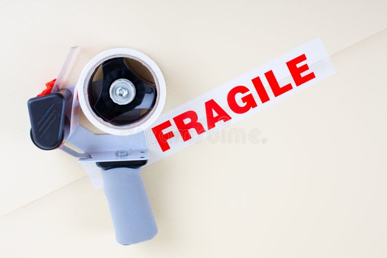 Fragile delivery service stock image. Image of transportation - 13121187