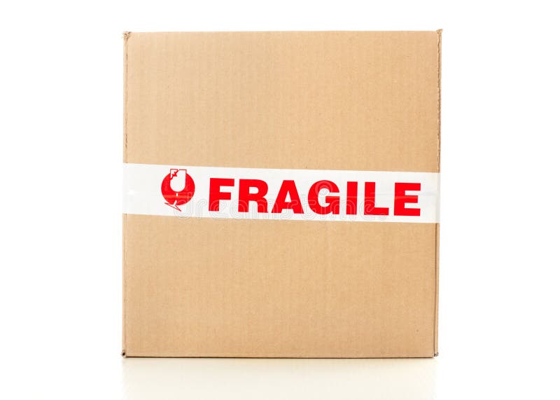 Fragile delivery service stock image. Image of transportation - 13121207