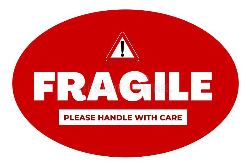 Signage Fragile Stock Illustrations – 222 Signage Fragile Stock ...