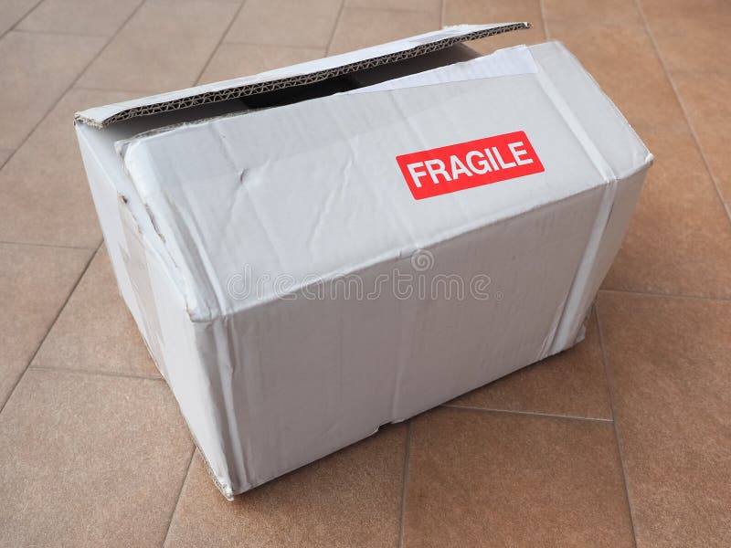 Fragile sign label sign stock image. Image of risk, symbol - 266030761