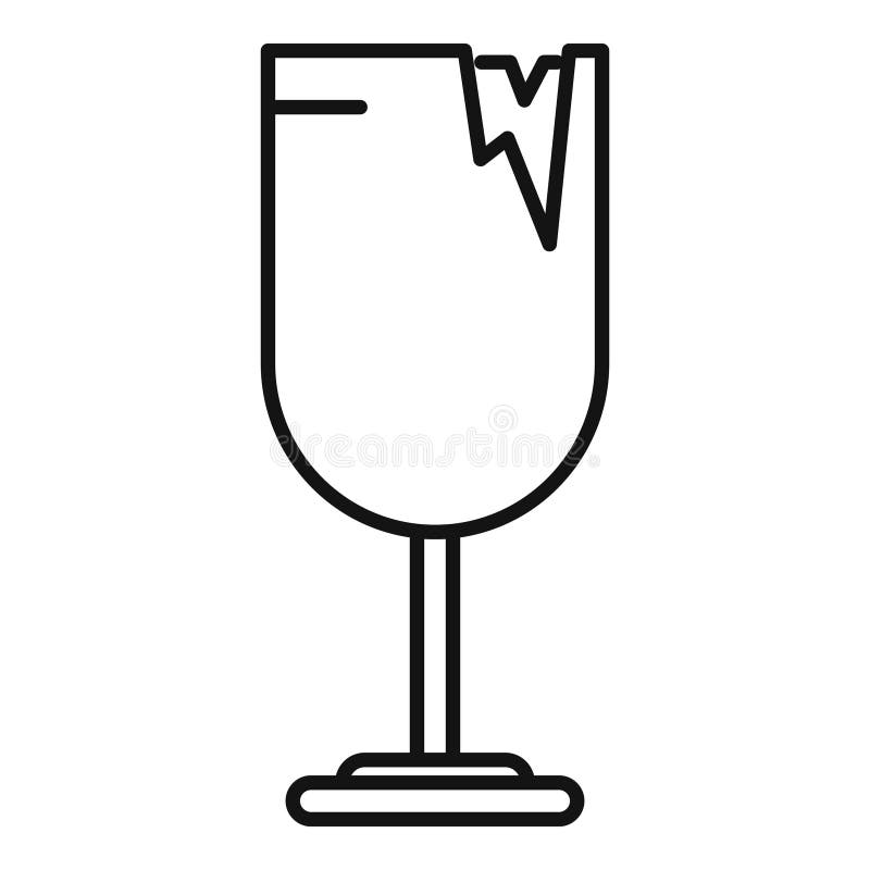 Fragile Symbol Indicating Delicate Object Requiring Special Handling ...